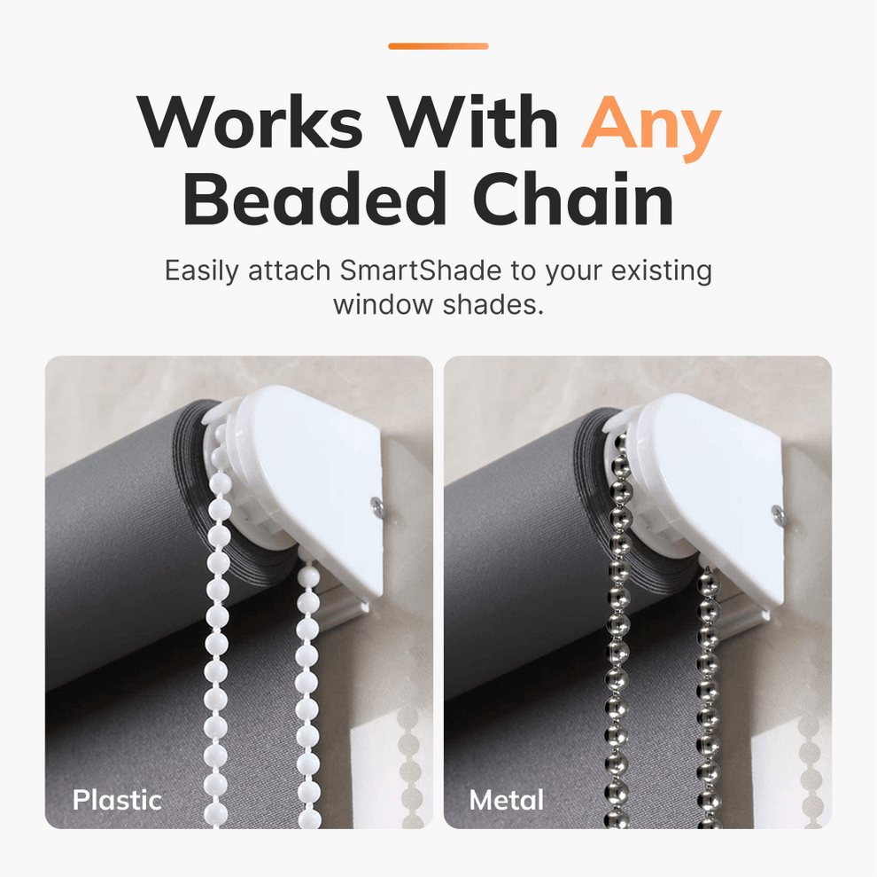 RYSE SmartShade + BatteryPack for Wire Free Experience